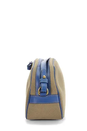 Prada Logo Jacquard Canvas Camera Bag