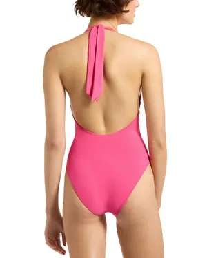 JETS Plunge One Piece Swimsuit