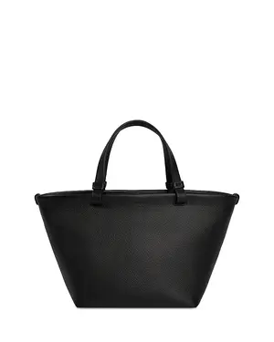 Vince Marin Mini Leather Tote - Black