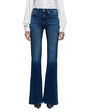 7 For All Mankind The Leggy High Rise Bootcut Jeans - Current