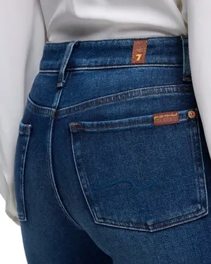 7 For All Mankind The Leggy High Rise Bootcut Jeans - Current