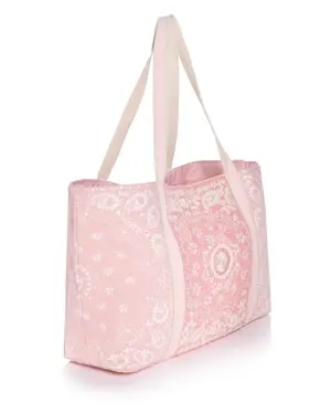 Aqua Bendita Embellished Large Tote