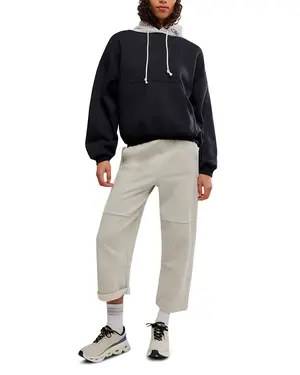 Free People Patch Hoodie