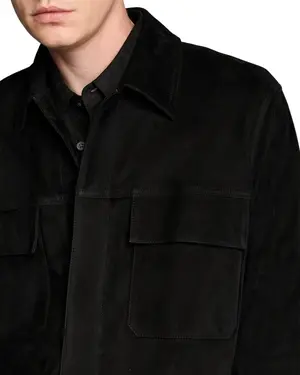 Vince Suede Shirt Jacket