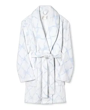 LoveShackFancy Indie Cotton Bath Robe - High Tide