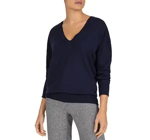 Gerard Darel Ermelinda V-neck Sweater - Blue