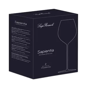 LUIGI BORMIOLI Sapienta Chardonnay Glasses, Set Of 2