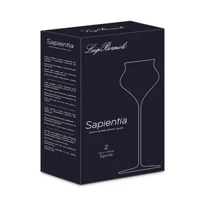 LUIGI BORMIOLI Sapienta Spirits Glasses, Set Of 2