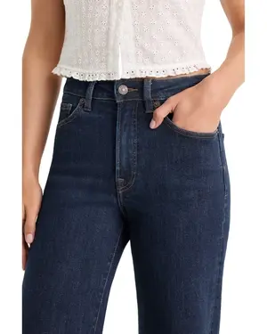 Good American Palazzo Wide Leg Ankle Jeans