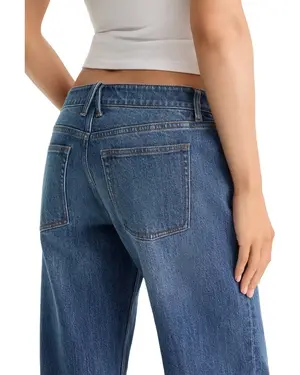 Good American Vintage Low Loose Jeans