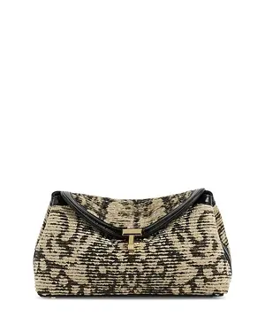 TOTEME T Lock Paisley Clutch