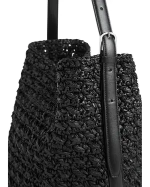 TOTEME Raffia Shoulder Bag