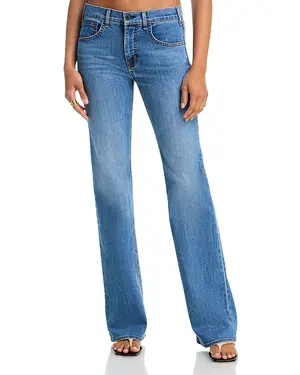 ASKK NY Cool Cat Low Rise Straight Jeans - Clean Berkeley