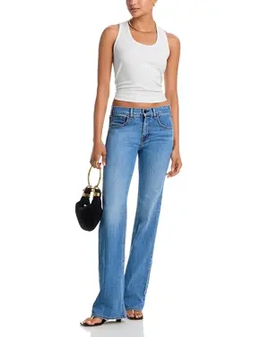 ASKK NY Cool Cat Low Rise Straight Jeans