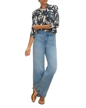 NIC+ZOE Painted Palms Bolero Cardigan