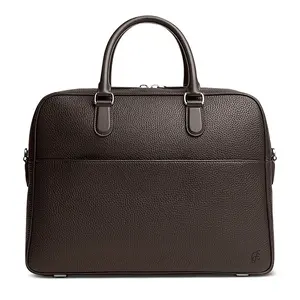 CARL FRIEDRIK Dunloe Briefcase Chocolate