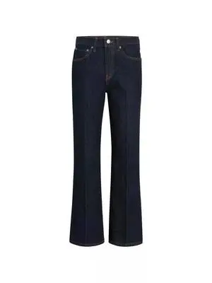 Khaite Clara Cropped Flare Jeans