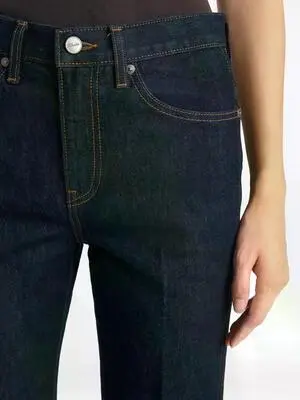 Khaite Clara Cropped Flare Jeans