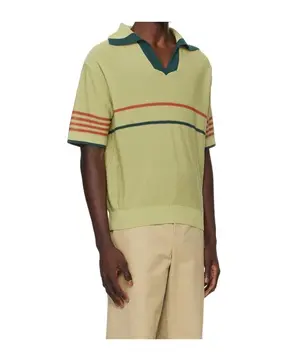 BODE Palmer Knitted Polo Shirt