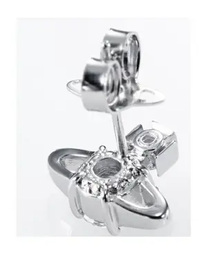 VIVIENNE WESTWOOD Orb Crystal Stud Earrings