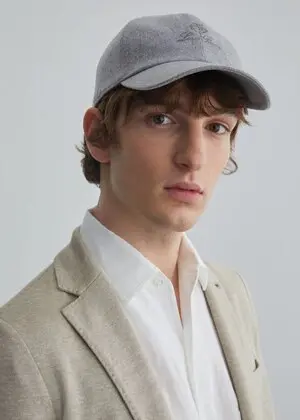 Loro Piana Baseball Cap With Embroidered Logo