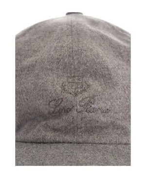 Loro Piana Baseball Cap With Embroidered Logo