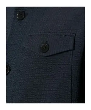 Harris Wharf London Textured Buttoned Jacket