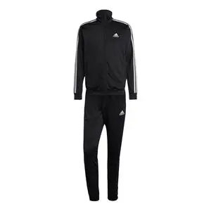Adidas Basic 3-stripes Tricot Tracksuit Asia Sizing - Black
