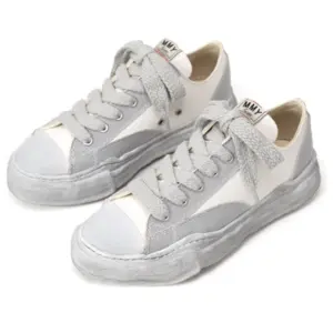 Mihara Yasuhiro Peterson Od Og Sole Low Top Sneakers - White