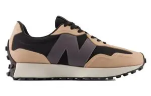 NEW BALANCE 327 Casual Lace-up Sneakers - Tan/black