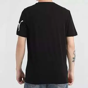 PUMA Casual Sports Round Neck Short Sleeve