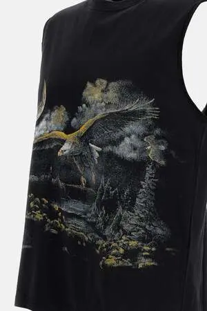 ROA Sleeveless Printed T-shirt