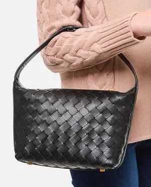 Bottega Veneta Mini Wallace Leather Shoulder Bag - Multicolor