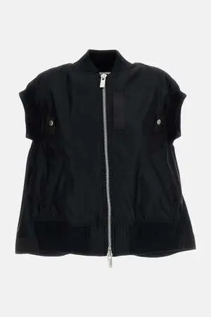 Sacai Zip-up Jacket - Multicolor