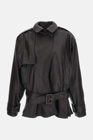 ROTATE BY BIRGER CHRISTENSEN Belted Jacket - Multicolor