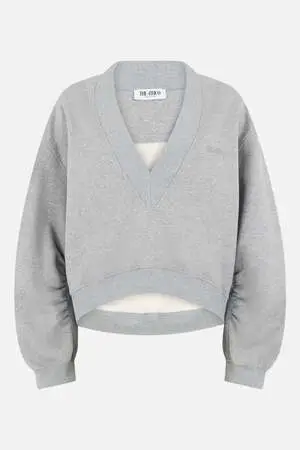 Attico V Neck Sweatshirts Hoodies For Women