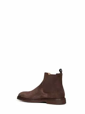 Brunello Cucinelli Suede Chelsea Ankle Boots - Multicolor