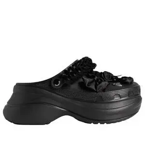 Balenciaga X Crocs Embellished Mule Clogs