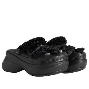 Balenciaga X Crocs Embellished Mule Clogs