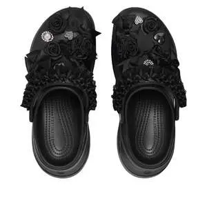 Balenciaga X Crocs Embellished Mule Clogs