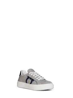 FERRAGAMO Gancini Calf Leather Sneakers