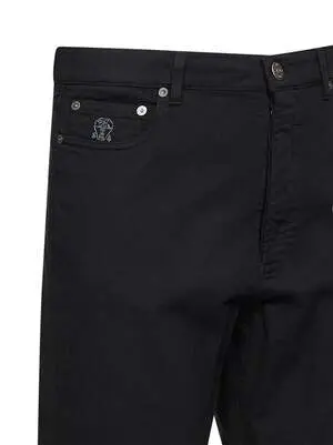 Brunello Cucinelli Garment-dyed Lightweight Comfort Denim Jeans - Multicolor
