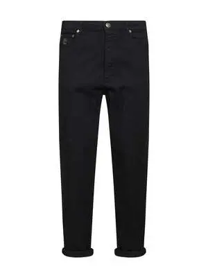 Brunello Cucinelli BRUNELLO CUCINELLI Garment-Dyed Lightweight Comfort Denim Jeans Multicolor