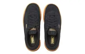 PUMA Deva Suede Platform Sneakers - Black