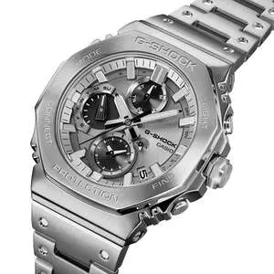 Casio G-shock Octagonal Stainless Steel Solar-powered Watch
