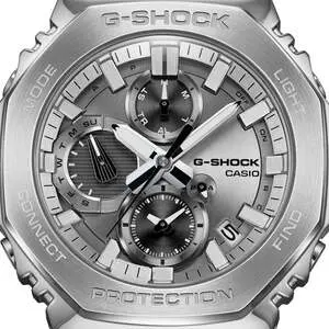 Casio G-shock Octagonal Stainless Steel Solar-powered Watch