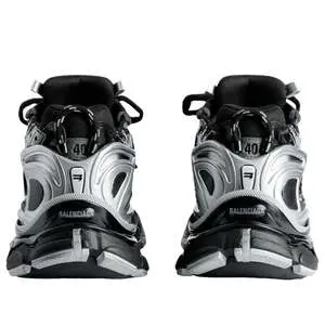 Balenciaga Runner Sneakers - Black/silver