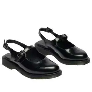 Dr. Martens Madaline Mary Jane Slingback Shoes - Black