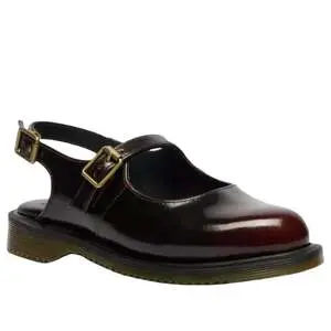 Dr. Martens Mary Jane Slingback - Cherry Red