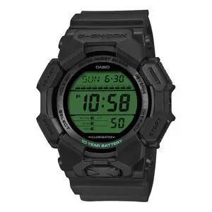 Casio G-shock Digital Sports Watch - Black/green